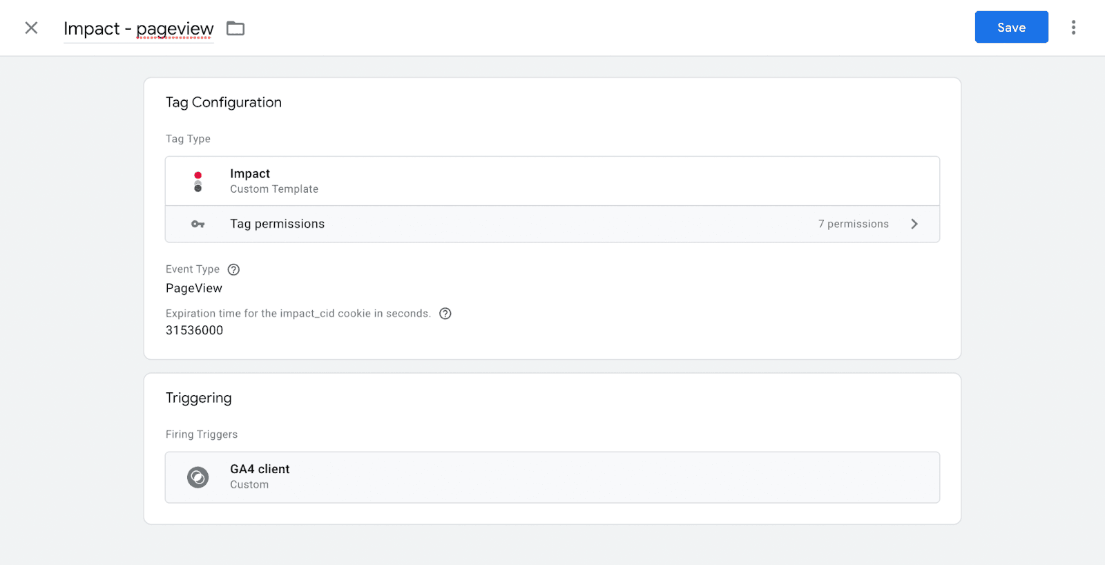 How to set up Impact server to server conversion tracking - Stape