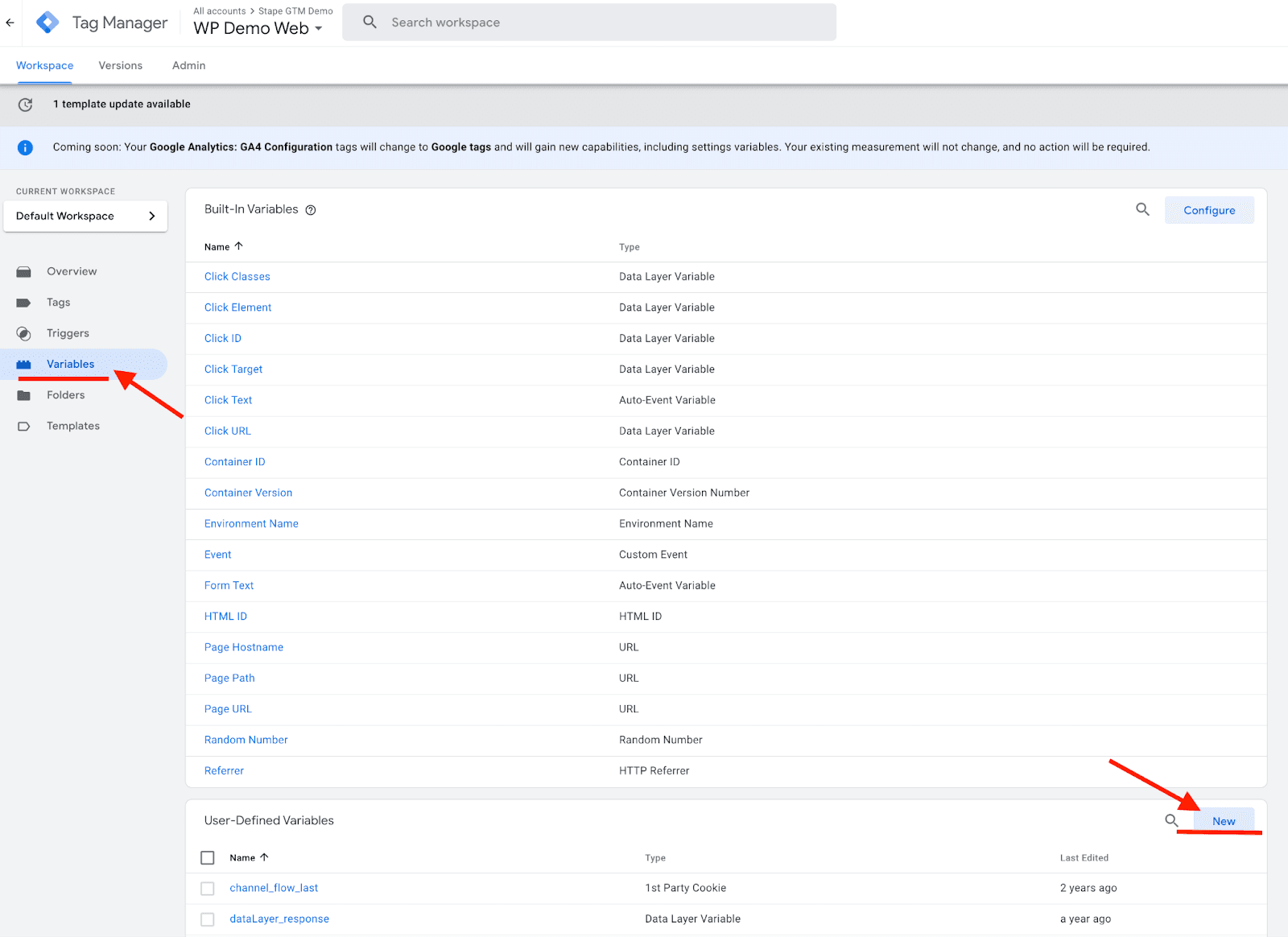 Google Tag Manager Configuration & Event Settings Guide
