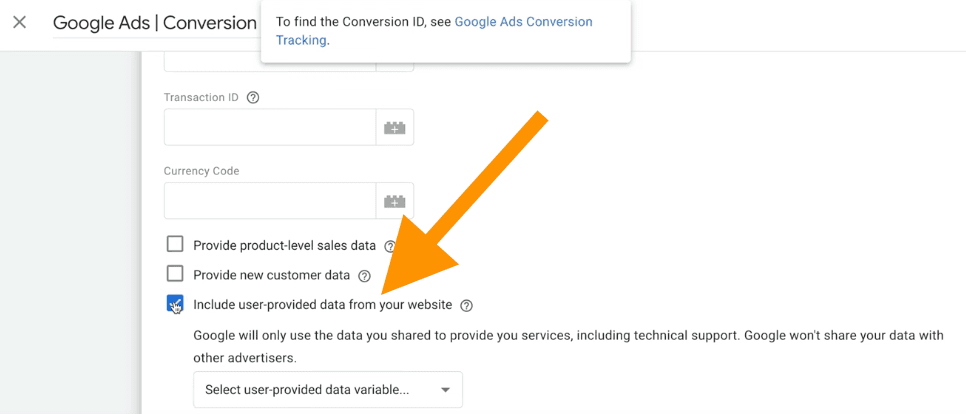 Server GTM: Enhanced Conversions Setup & User Data