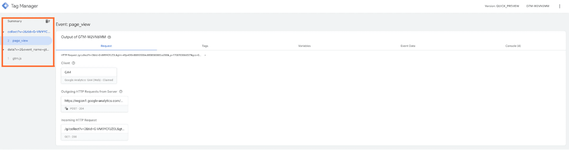 Debugging and monitoring server-side tracking configuration - Stape