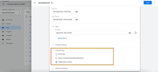 Debugging and monitoring server-side tracking configuration - Stape