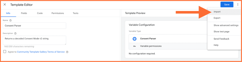 Consent Parser variable for GTM server container