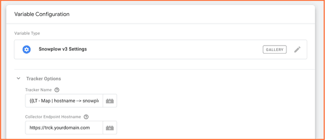 Snowplow tracking integration with server GTM - setup guide