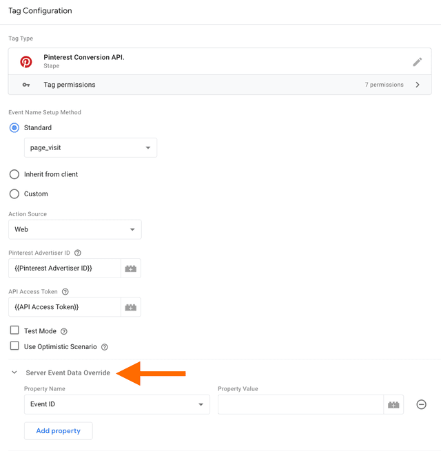 Set Up Pinterest Server-Side Tracking with Conversions API