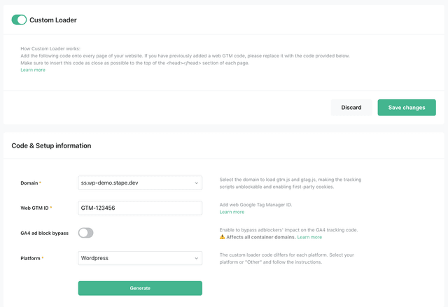 Modify request path with web GTM and GA4 - Stape