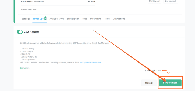 GEO Headers power-up | Stape