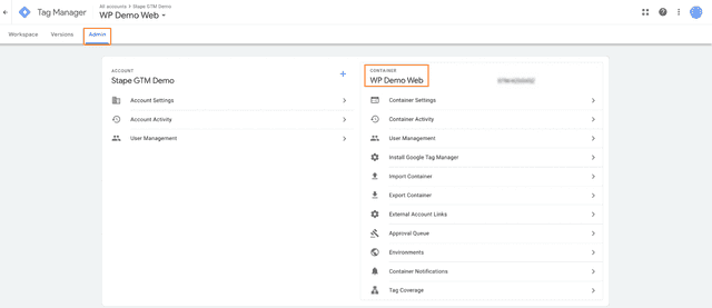 How to Delete Google Tag Manager Container?