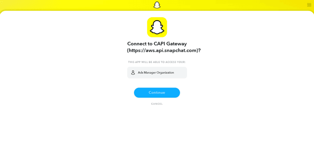 How to Configure Snapchat Conversions API Gateway | Stape