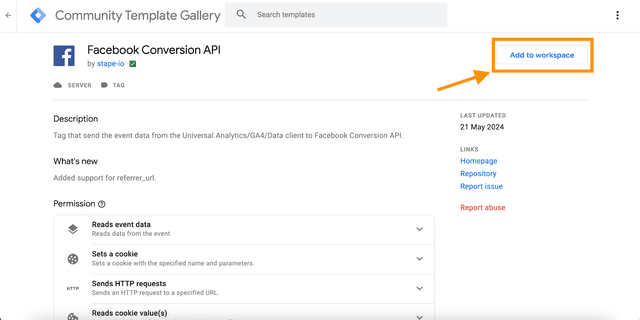 Inherit from Data Tag/Data Client for WordPress | Stape