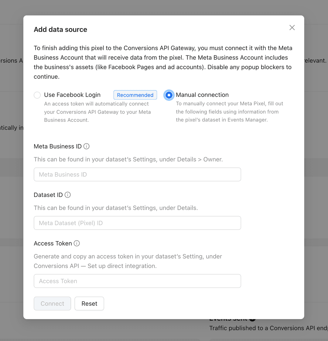 How to set up Meta Conversions API Gateway - Stape