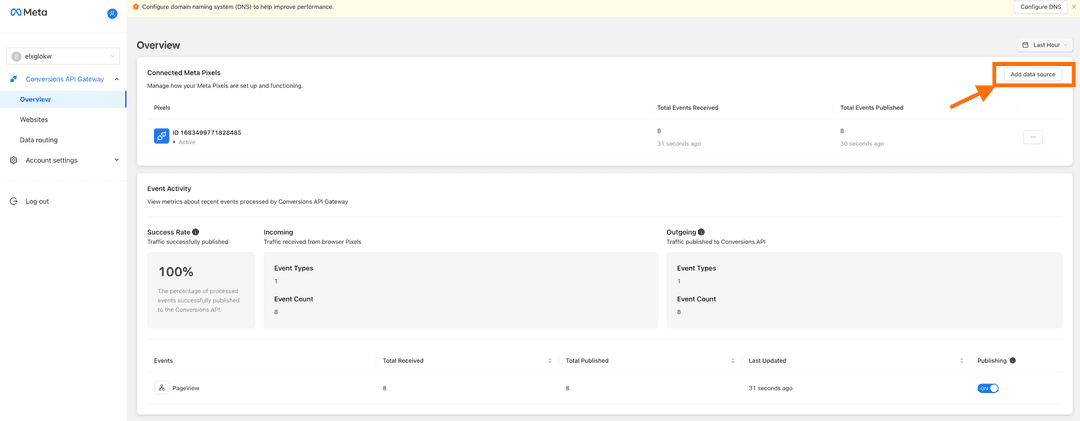 How to set up Meta Conversions API Gateway - Stape