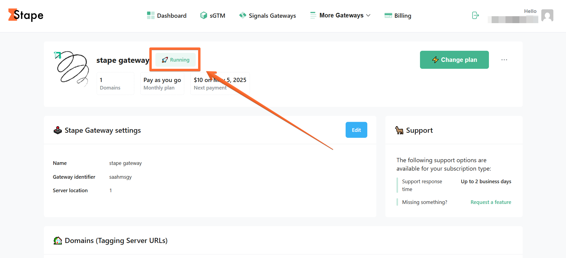 How to Configure Stape Gateway | Stape