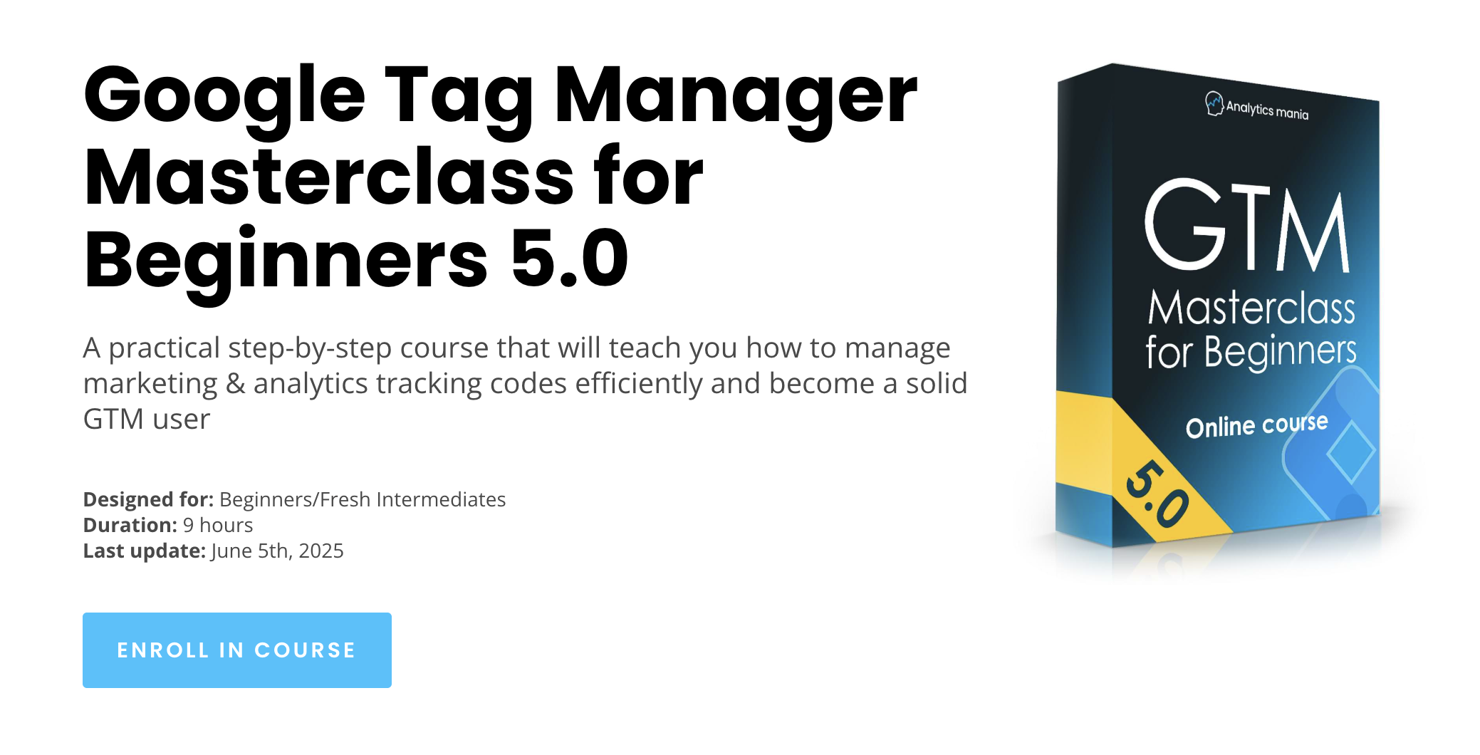 BEST Google Tag Manager Certifications