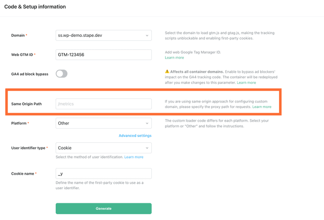How to Use Same Origin Through Cloudflare | Stape