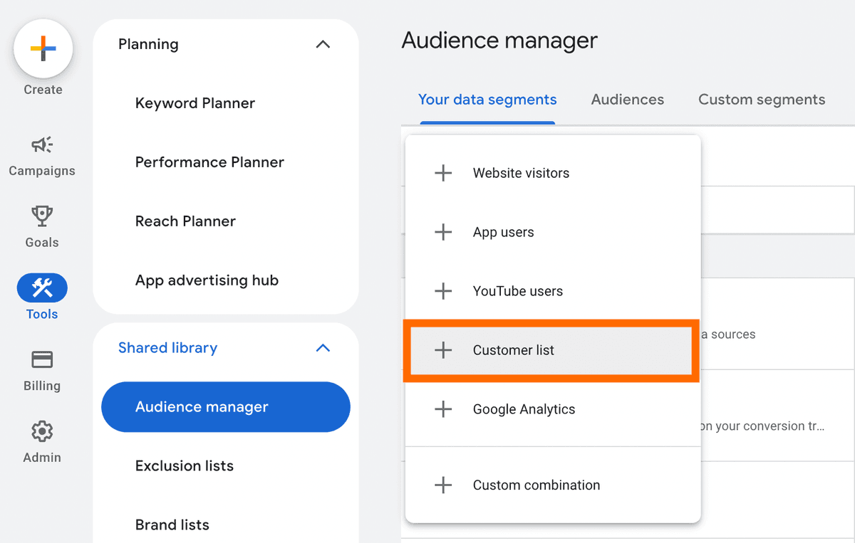 How to Set Up Automatic Google Customer Match Lists