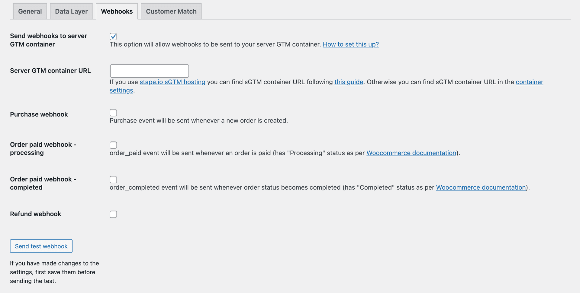 GTM Server-Side – Stape Conversion Tracking plugin for WordPress