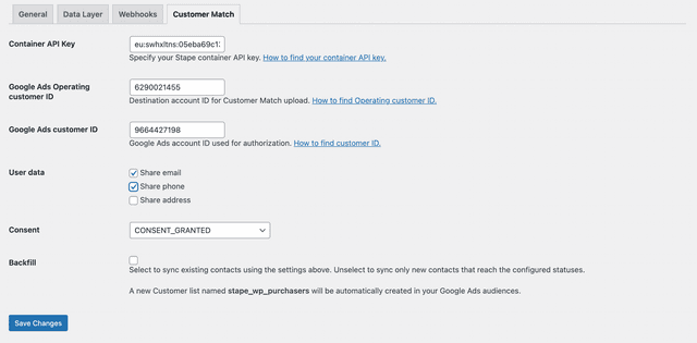 GTM Server-Side – Stape Conversion Tracking plugin for WordPress