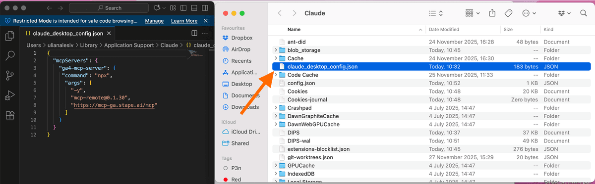 How to set up the MCP Server for Google Analytics 4 by Stape