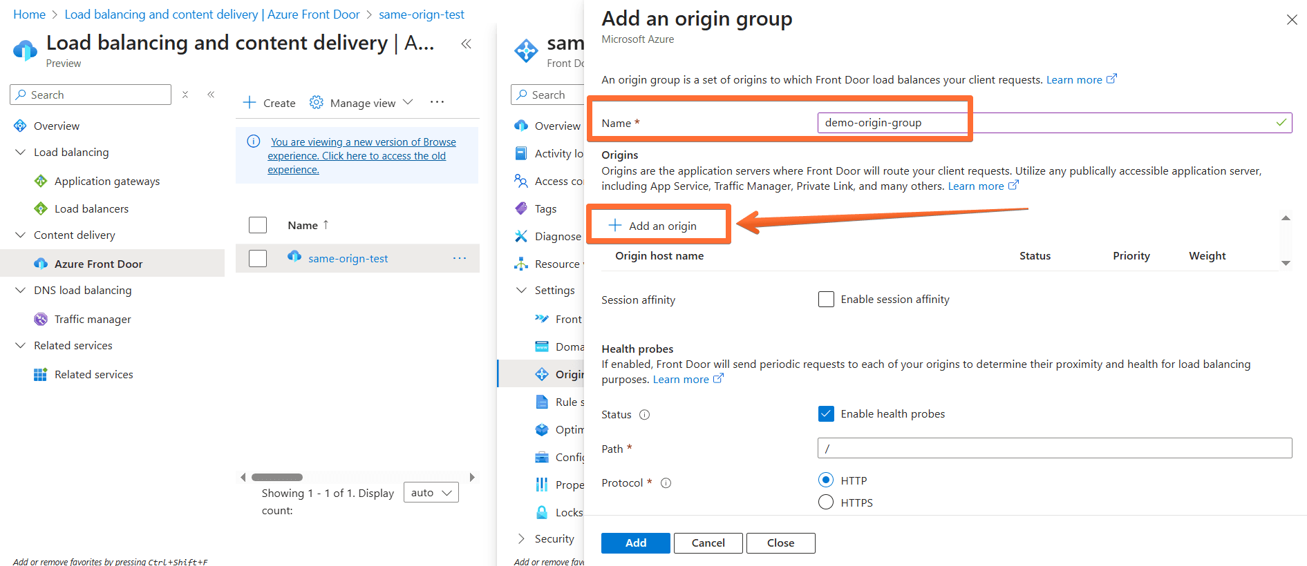 How to Use Same Origin Through Azure Front Door | Stape